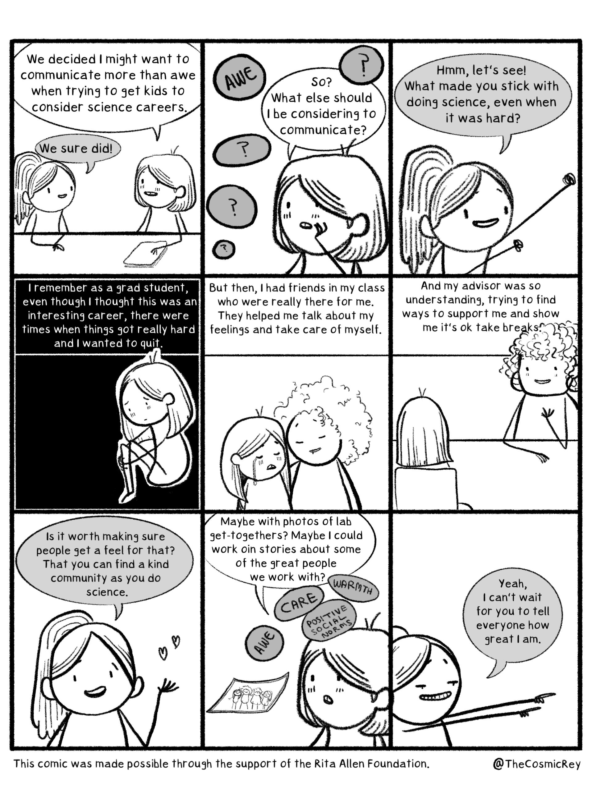 Comics by @TheCosmicRey – The StratSciComm Project